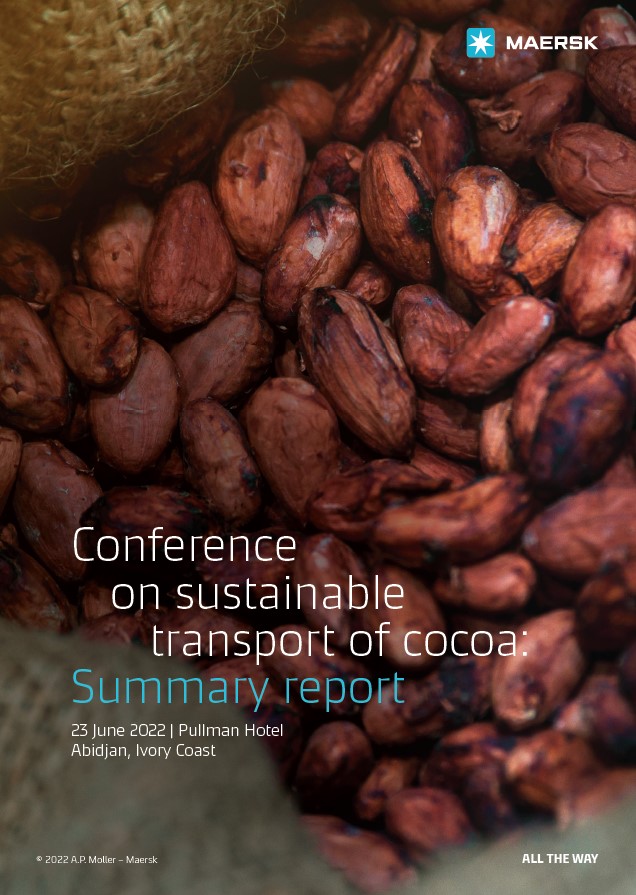 Maersk showcase about sustainable transport of cocoa - Eceplast